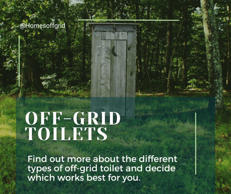 Choosing Your Off-Grid Toilet: What Are The Options? - Homes Off Grid